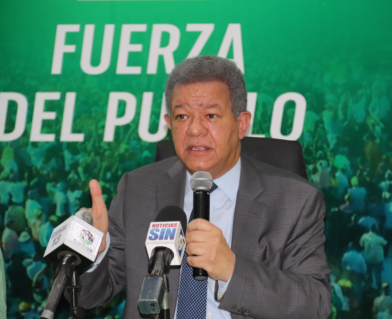Leonel dice PLD se emborrachó de poder y por eso pasa momentos ...